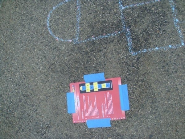 How to paint hopscotch using Peaceful Playgrounds Stencil