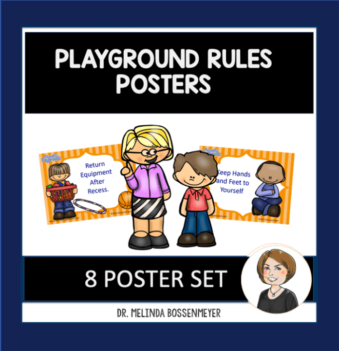 Playground Rules Poster Set
