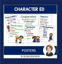 Character Education Posters • Peaceful Playgrounds