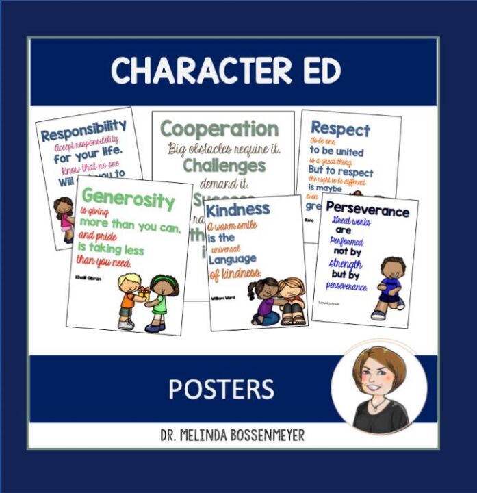 Character Education Posters • Peaceful Playgrounds