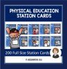 200 Station Cards - P.E. Activities • Peaceful Playgrounds