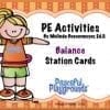 200 Station Cards - P.E. Activities • Peaceful Playgrounds