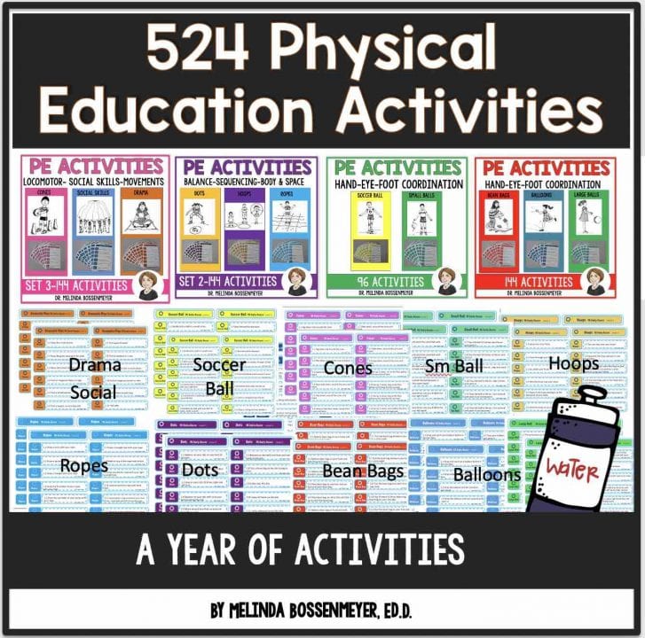 "Make It" No Equipment Indoor Activities for PE/Recess • Peaceful ...