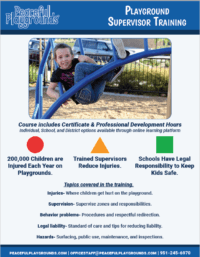 Playground Supervisor Training • Peaceful Playgrounds
