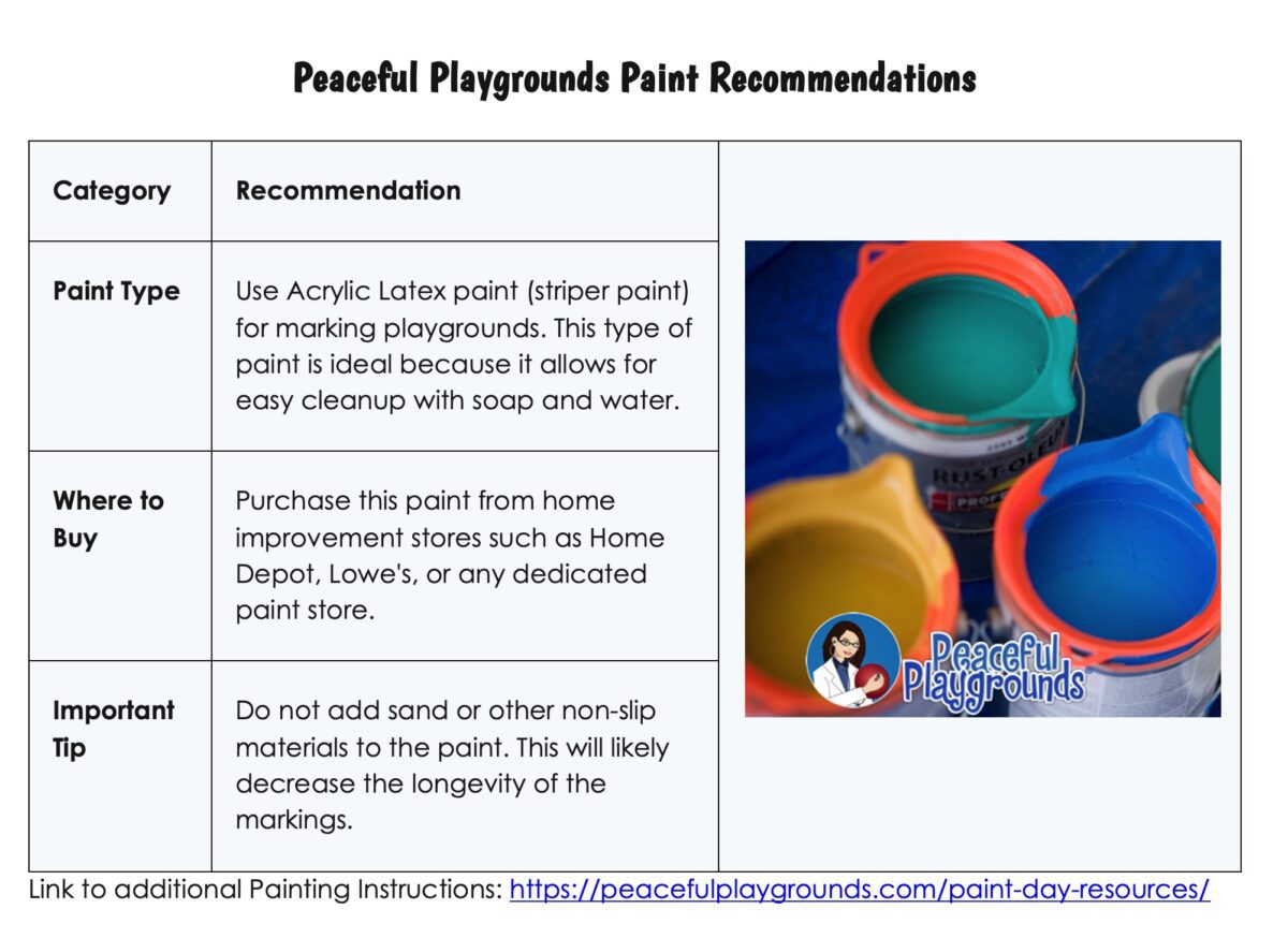 School Playground Markings Add Color and Fun to Schoolyard